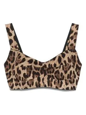 Dolce & Gabbana Sweetheart Neckline Top With Shoulder Straps