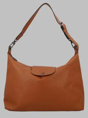 Longchamp Extra Large Hobo Handbag - Buff