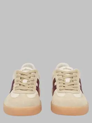 Hogan Paneled Lace-up Sneakers - Multicolour