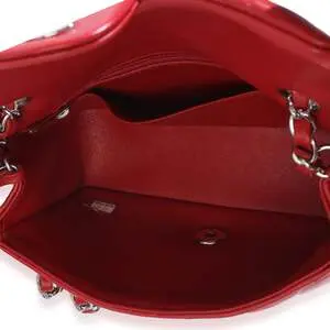 Chanel Quilted Lambskin Rectangular Classic Flap Bag - Red