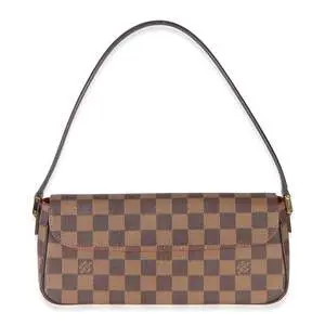 LOUIS VUITTON Damier Ebene Recoleta Shoulder Bag - Brown