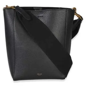 Celine Soft Grained Calfskin Sangle Bucket Bag