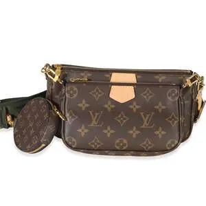 LOUIS VUITTON Monogram Canvas Multi Pochette Accessories - Brown