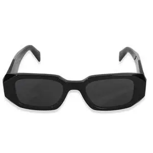 Prada Prada Acetate Square Frame Sunglasses Black