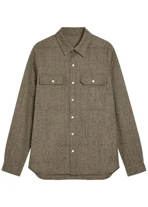 Rick Owens Wool Overshirt