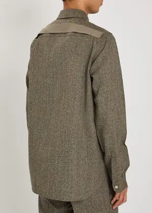 Rick Owens Wool Overshirt