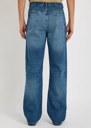 A.p.c. Fairfax Washed Straight-leg Jeans