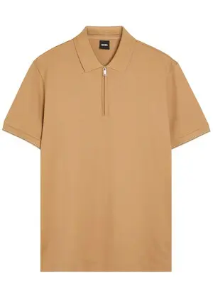 Boss Zip Up Polos For Men
