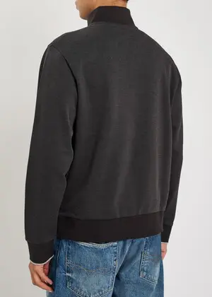 BOSS Sidney Half-zip Cotton Jumper