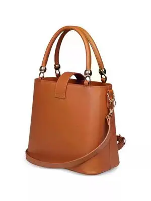 MARCO CASTELLI Agape Leather Tote Bag - Neutrals