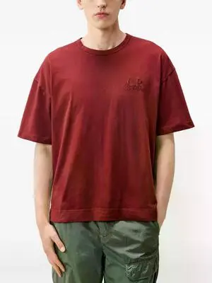 C.P. COMPANY Logo-embroidered T-shirt