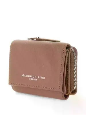 GIANNI CHIARINI Grain Pebbled-leather Wallet