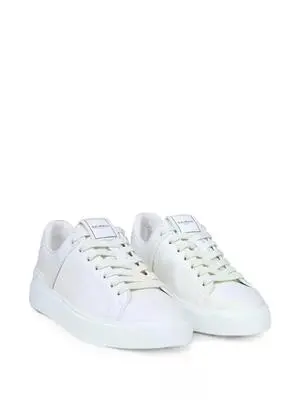 Balmain B-court Leather Sneakers