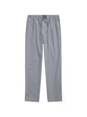 Polo Ralph Lauren Polo Bear Striped Pajama Trousers - Blue