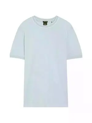 BOSS Contrast-trim T-shirt