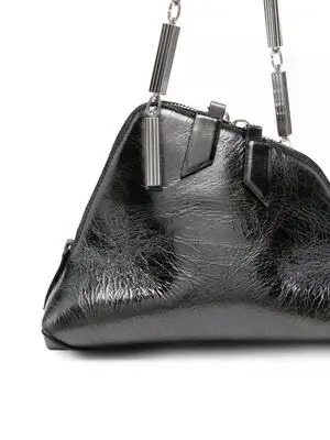 Attico La Scala Metallic-effect Chain-link Tote Bag - Grey