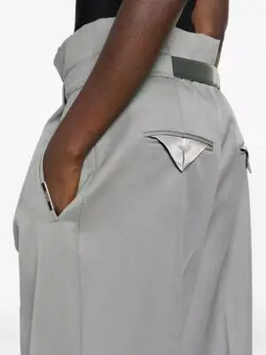 Attico Pleated Belted Trousers