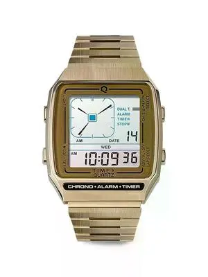 TIMEX Q Reissue 33mm Watch - Gold