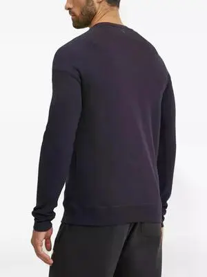 Guess Logo-embossed Raglan-sleeve Sweater