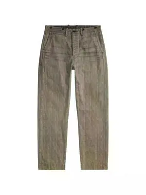 Ralph Lauren Herringbone Cotton Trousers