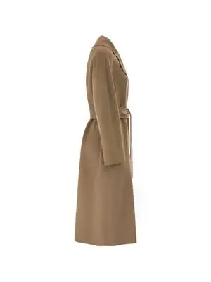 Max Mara Belted Kimono-sleeve Coat