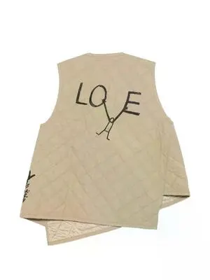 Comme Des Garçons Quilted Asymmetric Gilet