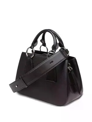 MAISON MARGIELA Four Stitch Leather Tote Bag - Black
