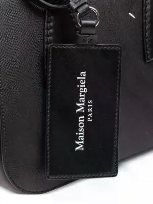 MAISON MARGIELA Four Stitch Leather Tote Bag - Black