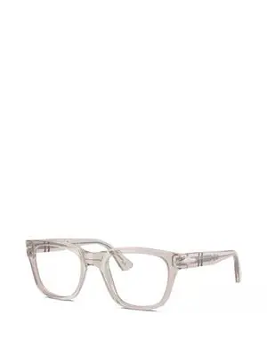 Persol Cecil Rectangle-frame Glasses - Neutrals