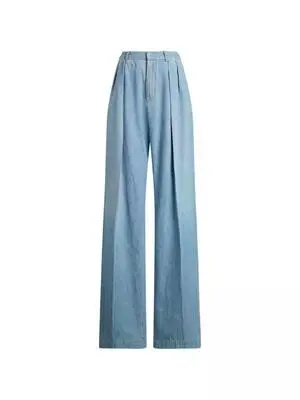Box Pleat Jeans For Women
