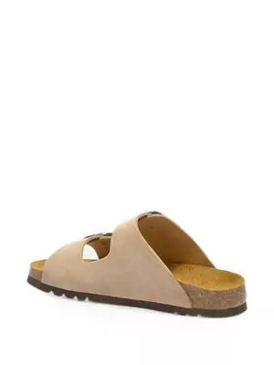 DR. SCHOLL'S SHOES Noelle Suede Sandals - Neutrals