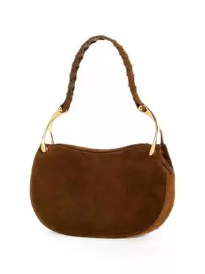 Alexander McQueen Wishbone Shoulder Bag - Brown