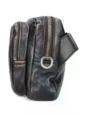 Prada Nappa Leather Shoulder Bag With Logo Print
