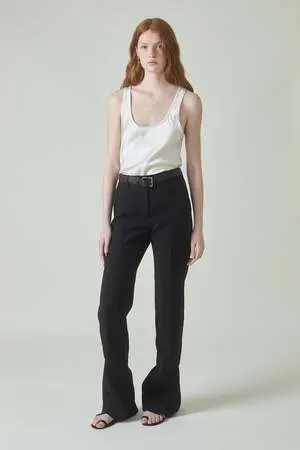 HEIRLOME Adau Silk Satin Tank Top - Ivory