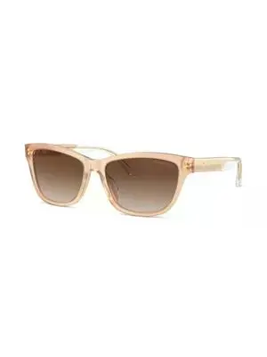 Emporio Armani Square Frame Sunglasses - Neutrals
