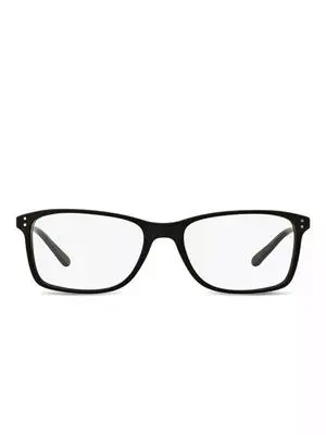 Polo Ralph Lauren Rectangle Frame Eyeglasses - Black