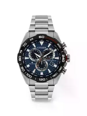 Citizens Of Humanity Stainless Steel Chronograph Watch - Blue