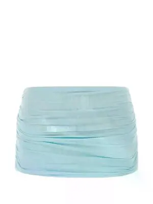 Gimaguas Daria Ruched Shorts - Blue