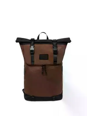 DOUGHNUT Buckle-fastening Roll-top Backpack - Brown
