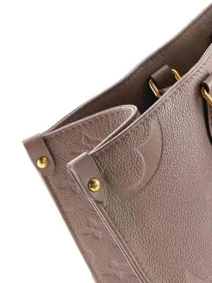 LOUIS VUITTON Monogram Empreinte Giant Onthego Mm Tote Bag - Neutrals
