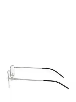 Emporio Armani Matte Rectangle Eyeglasses