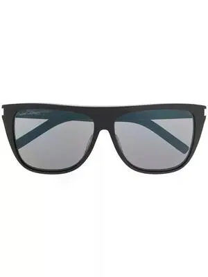 Saint Laurent New Wave Sl 1 Sunglasses - Black