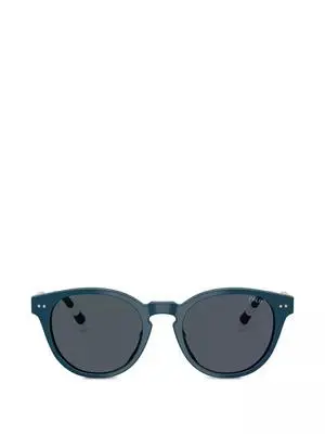 POLO RALPH LAUREN EYEWEAR Round Frame Sunglasses - Blue