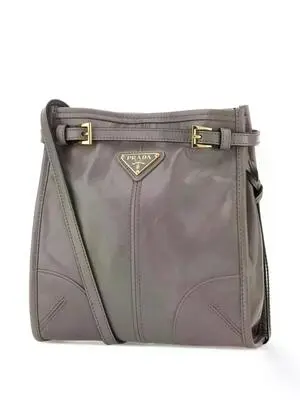 Prada Mini Bonnie Buckle-detail Cross Body Bag