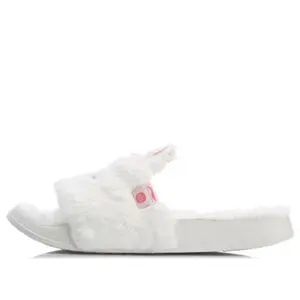 LI-NING X Line Friends Cony Slides - White/pnik
