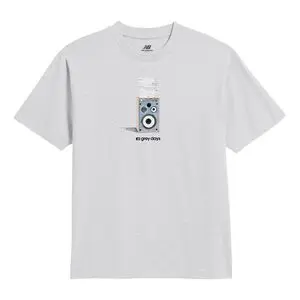 NEW BALANCE Days Speaker T-shirt Asia Sizing - Grey