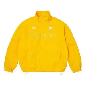 Supreme X Umbro Ss26 Rhinestone Track Jacket - Yellow