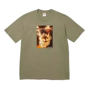 Supreme X Spitfire Ss26 Flag T-shirt - Green