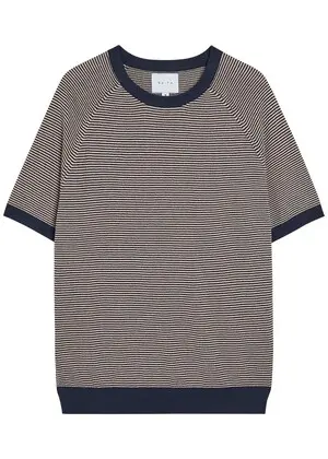 RAITH Rafael Striped Knit T-shirt