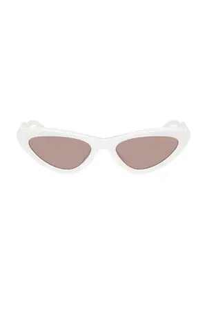 Miu Miu Cat Eye Sunglasses - White